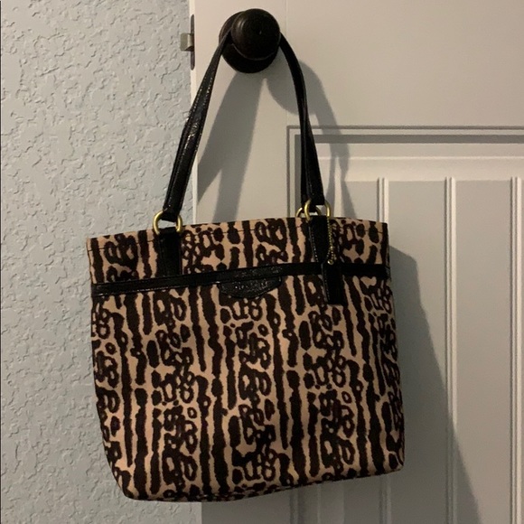 Coach | Bags | Coach Ocelot Purse | Poshmark